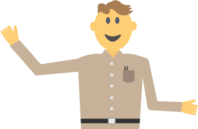 Download Person Smiling And Waving - Illustration Clipart Png Download ...