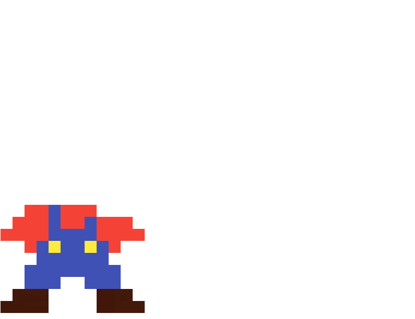 Mario - 8 Bit Mario Clipart - Large Size Png Image - PikPng