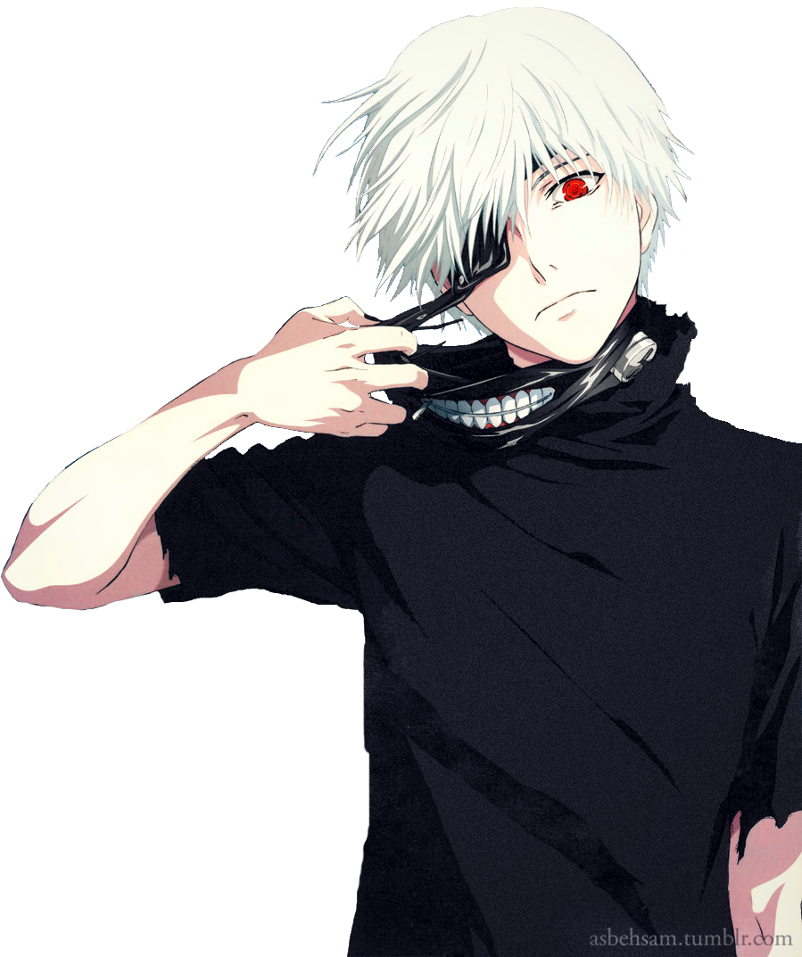 Download “transparent Ken Kaneki Taking Off His Mask On Your ...