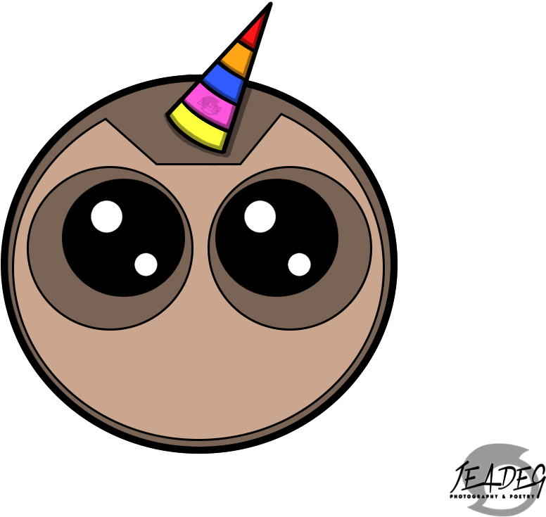 Slothicorn Jeadeg Clipart - Large Size Png Image - PikPng