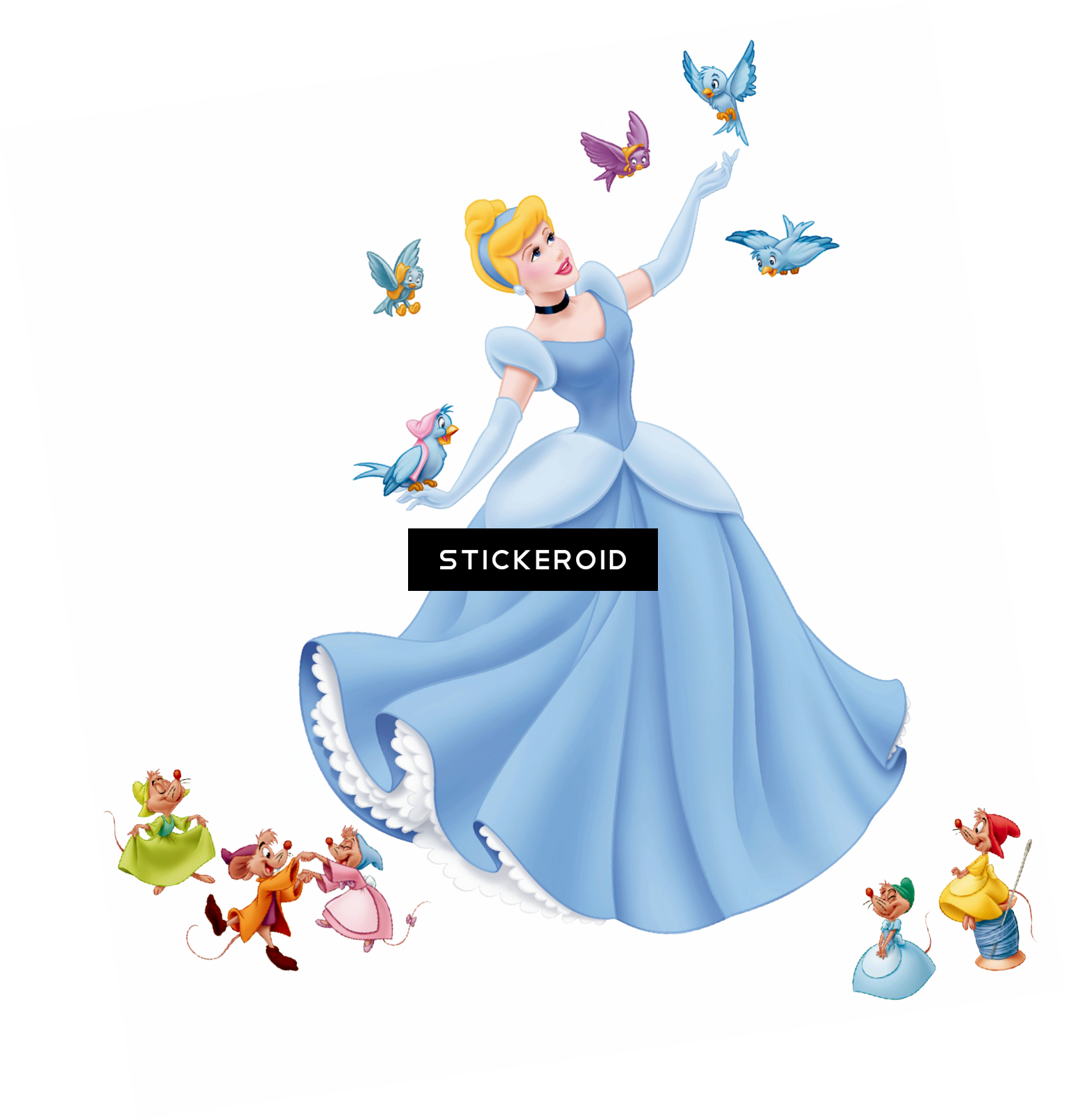 Clip Art Cinderella Mice , Png Download - Clipart Cinderella ...