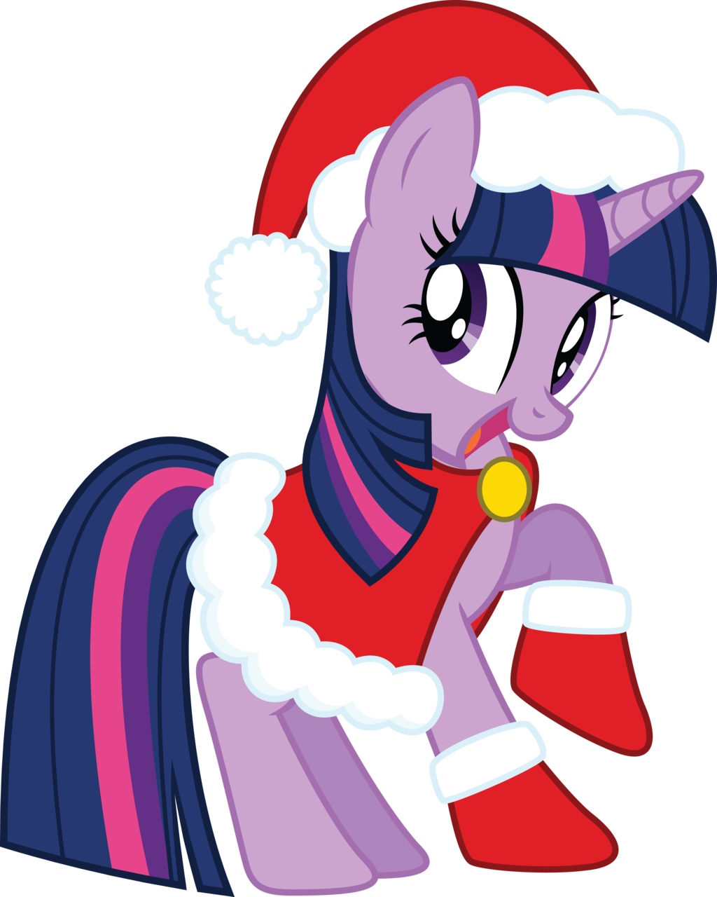 My Little Pony Clipart Christmas - My Little Pony Christmas Twilight ...