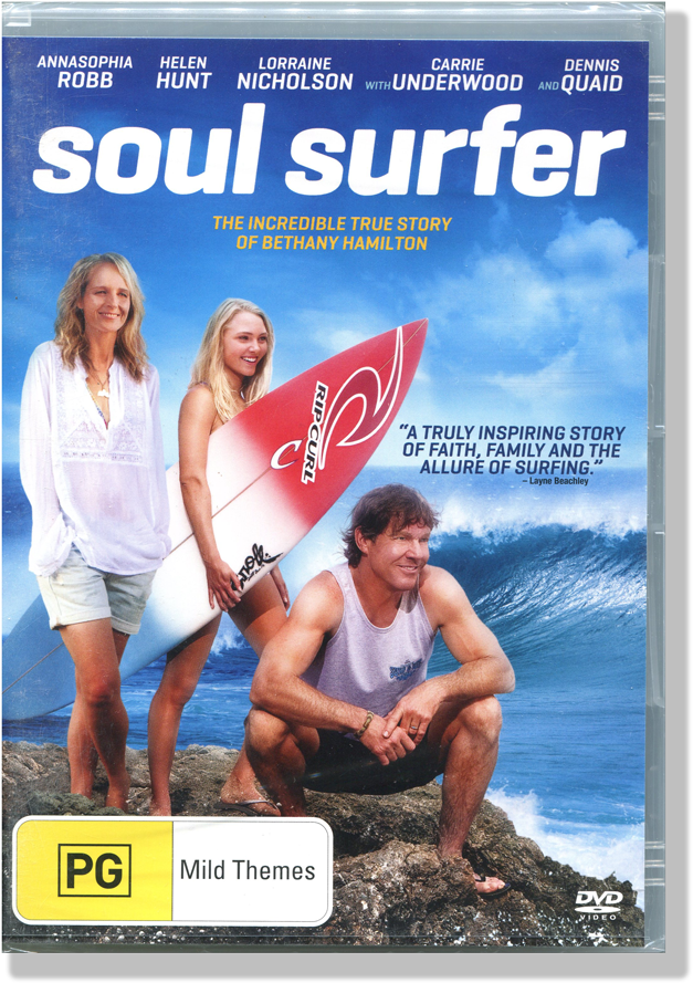 Image - Soul Surfer 2011 Dvd Cover Clipart - Large Size Png Image - PikPng