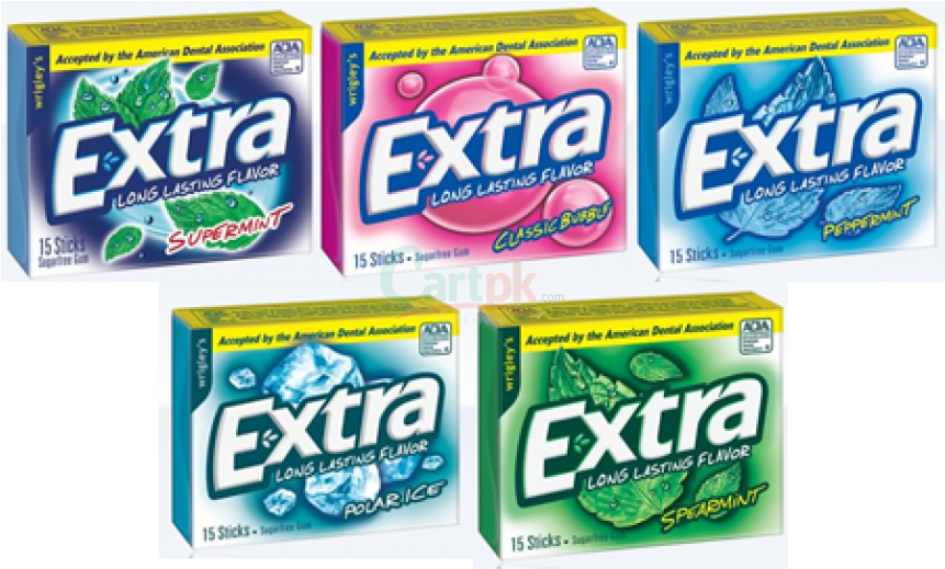 Extra Bubble Gum 1 Piece Pack - Extra Bubble Gum Clipart - Large Size ...