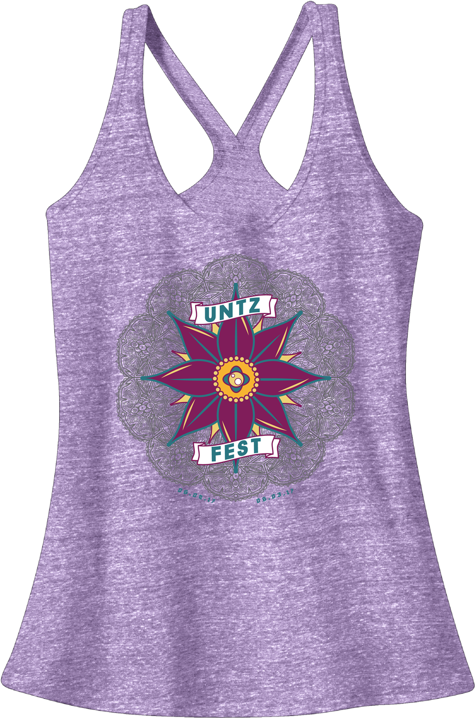 The Untz Festival 2017 Tank - Top Clipart - Large Size Png Image - PikPng