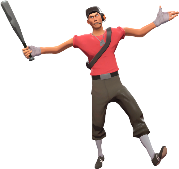 26269120 - >> - Tf2 Scout Clipart - Large Size Png Image - PikPng
