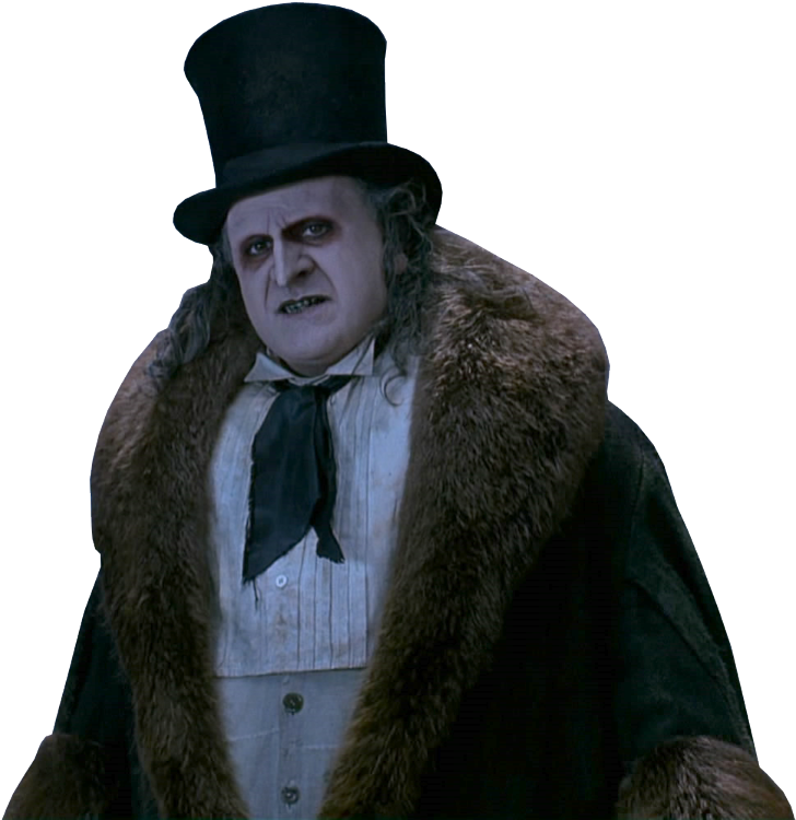 Batman Penguin Png - Batman Returns Penguin Png Clipart - Large Size ...