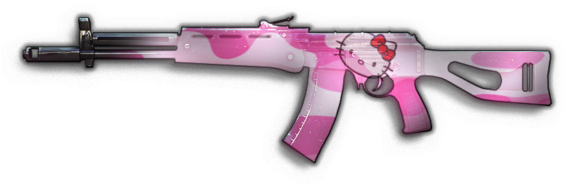 Aek-971 Hello Kitty Camo Hello Kitty Gun, Weapons, - Hello Kitty Gun ...