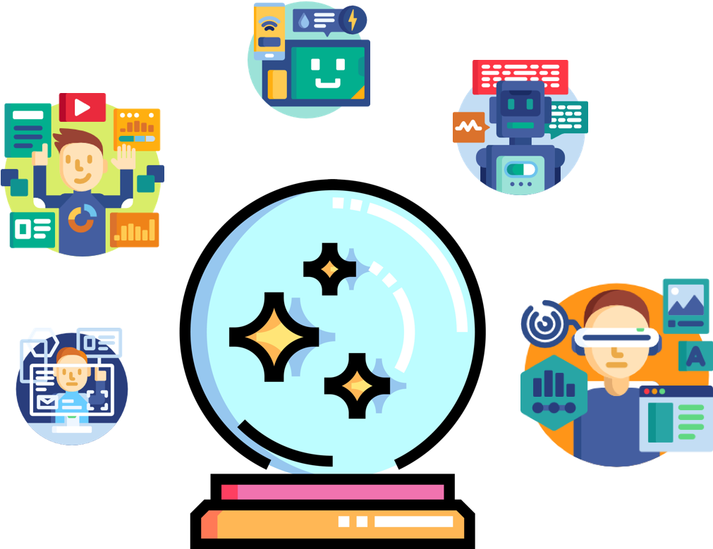 Digital Marketing Prediction Clipart - Large Size Png Image - PikPng