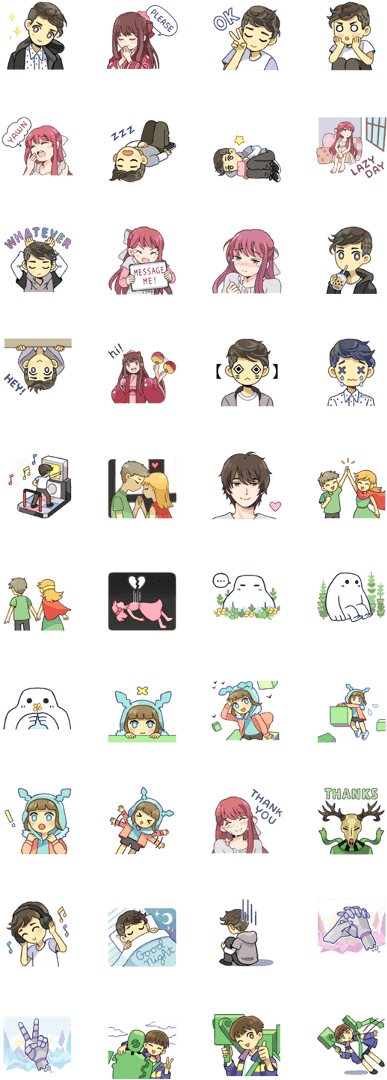 Download Porter Robinson Stickers - Porter Robinson Line Stickers ...