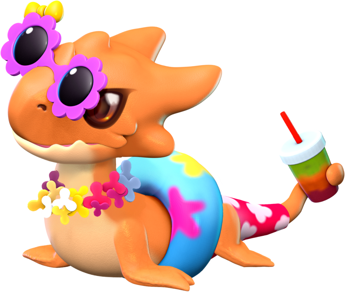 Summer Dragon Baby - Dragon Mania Legends Summer Dragon Clipart - Large ...