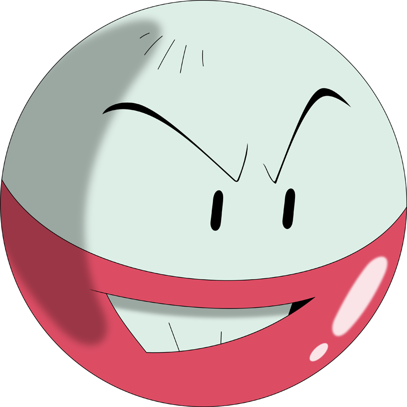 Electrode - Electro Pokemon Clipart - Large Size Png Image - PikPng