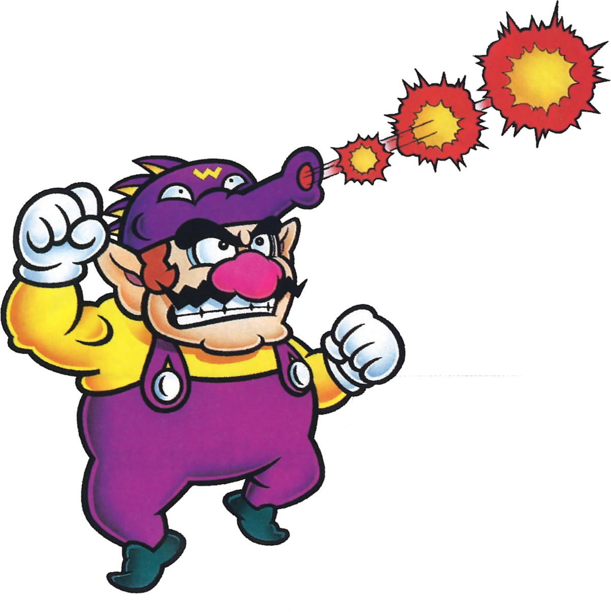 Super Mario Wiki Β - Wario Land Small Wario Clipart - Large Size Png ...