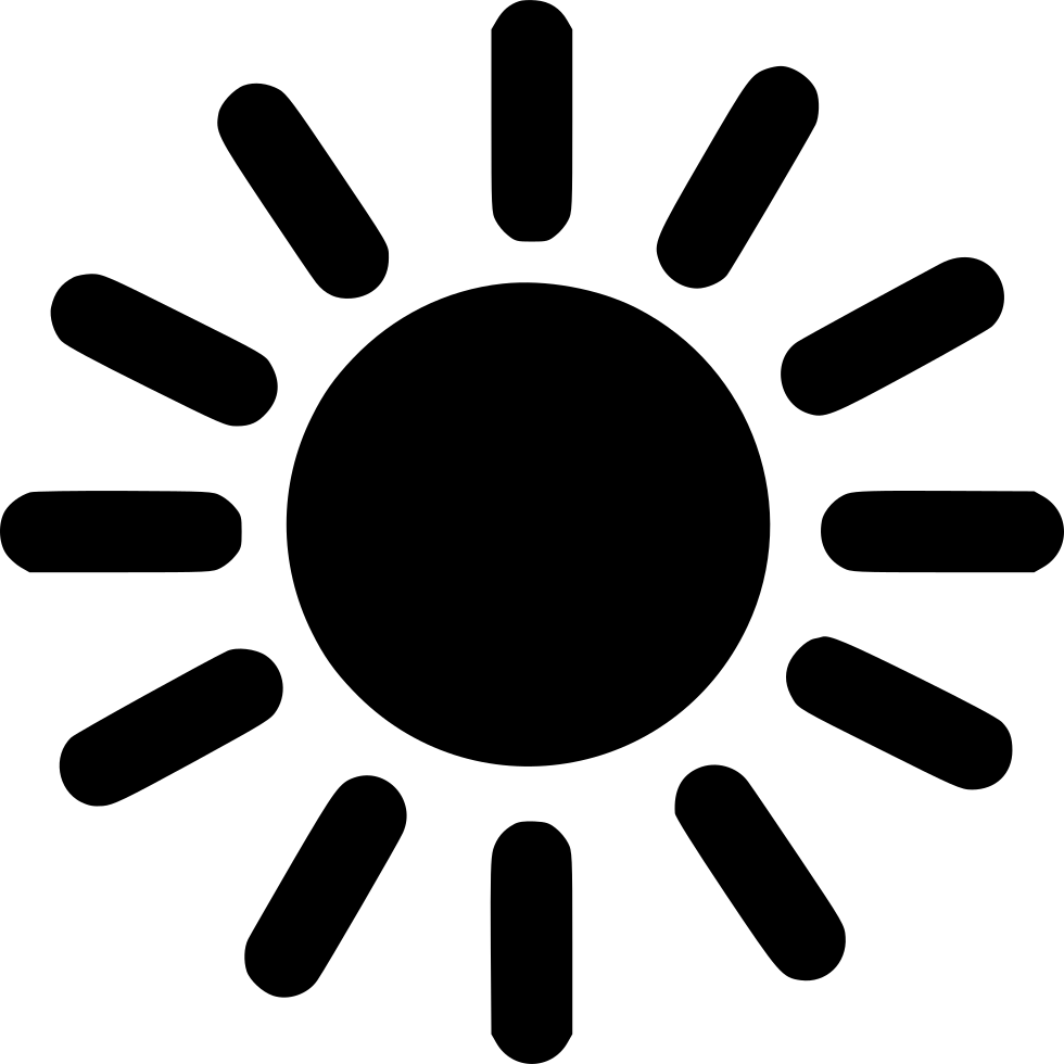 Mostly Sunny Icons - Sun Prohibited Clipart - Large Size Png Image - PikPng