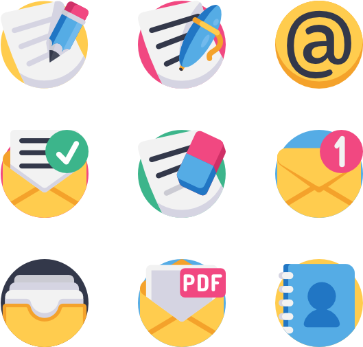 Email - Pdf Creator Download Clipart - Large Size Png Image - PikPng