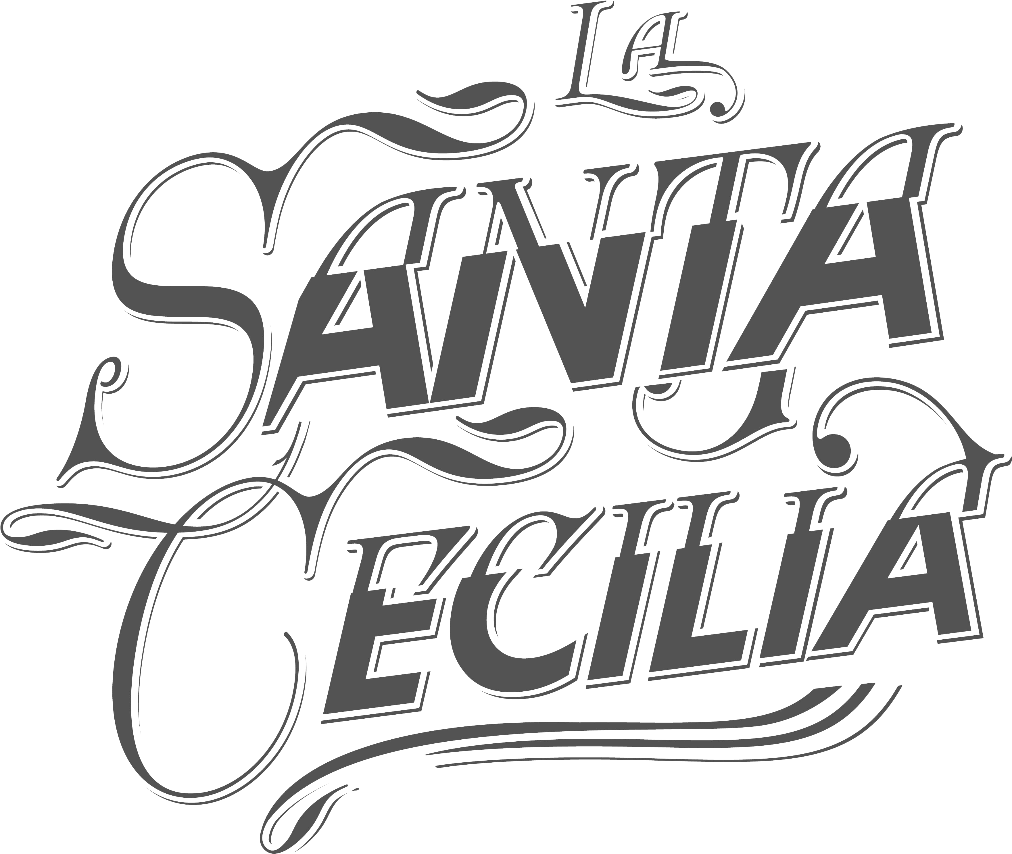 La Santa Cecilia Logo - La Santa Cecilia Clipart - Large Size Png Image ...