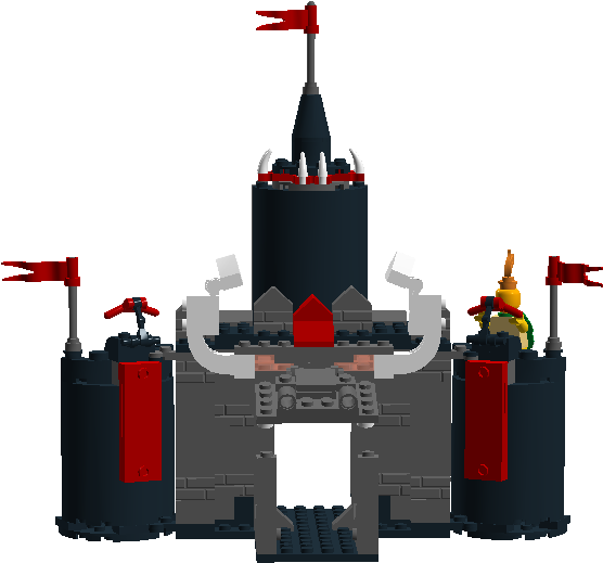 Transparent Castle Bowser's - Illustration Clipart - Large Size Png ...