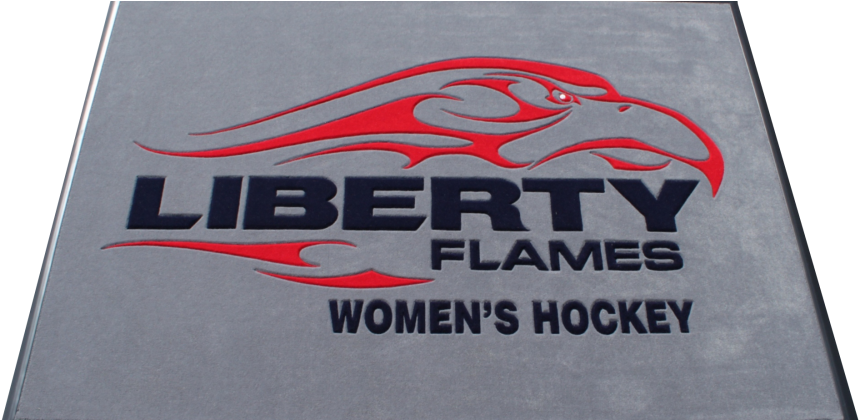 Liberty Flames Hockey Rug - Liberty University Clipart - Large Size Png ...