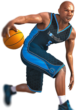 Virtual Basketball League - Sport Player On Png Clipart - Large Size ...