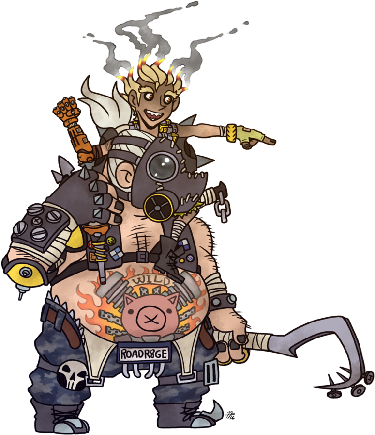 19 Roadhog Transparent Junkrat Huge Freebie Download - Junkrat And ...