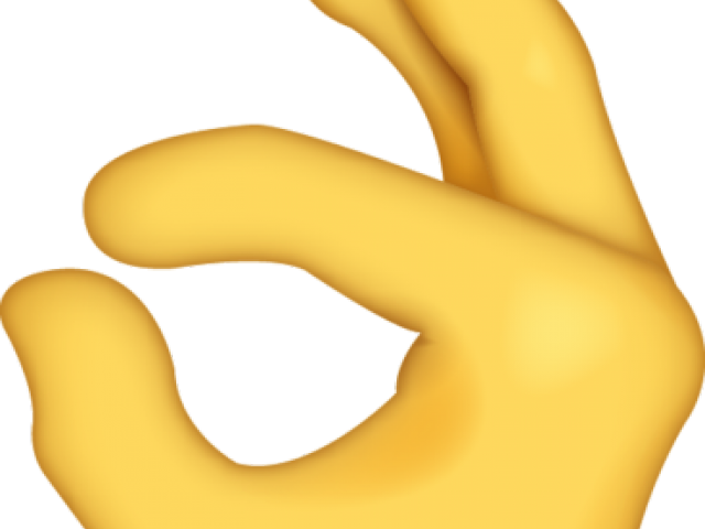 Iphone Ok Emoji Png Clipart - Large Size Png Image - PikPng