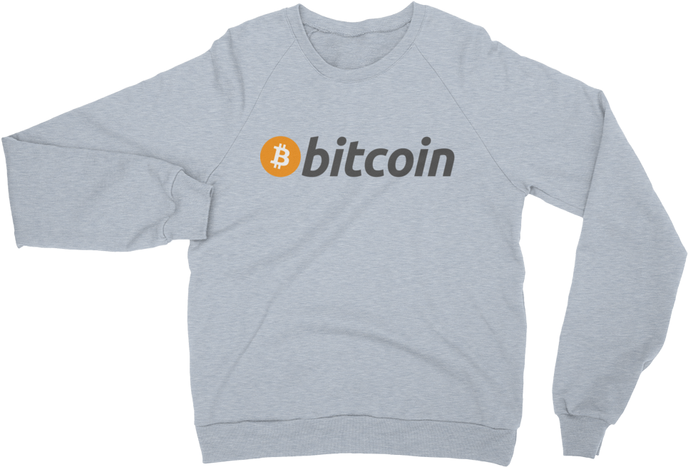 Bitcoin Logo Sweatshirt - Pottery T Shirts Clipart - Large Size Png ...