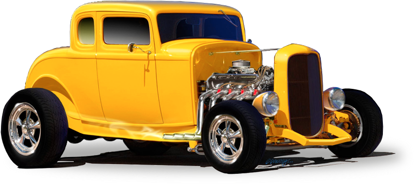 Hot Rod Png - Hot Rod Car Transparent Clipart - Large Size Png Image ...