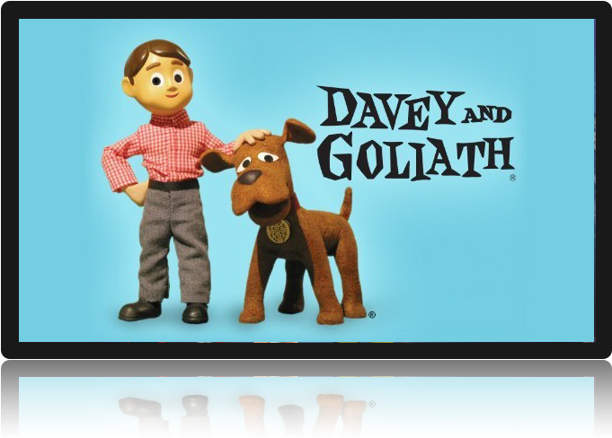 Davey And Goliath Clipart - Large Size Png Image - PikPng
