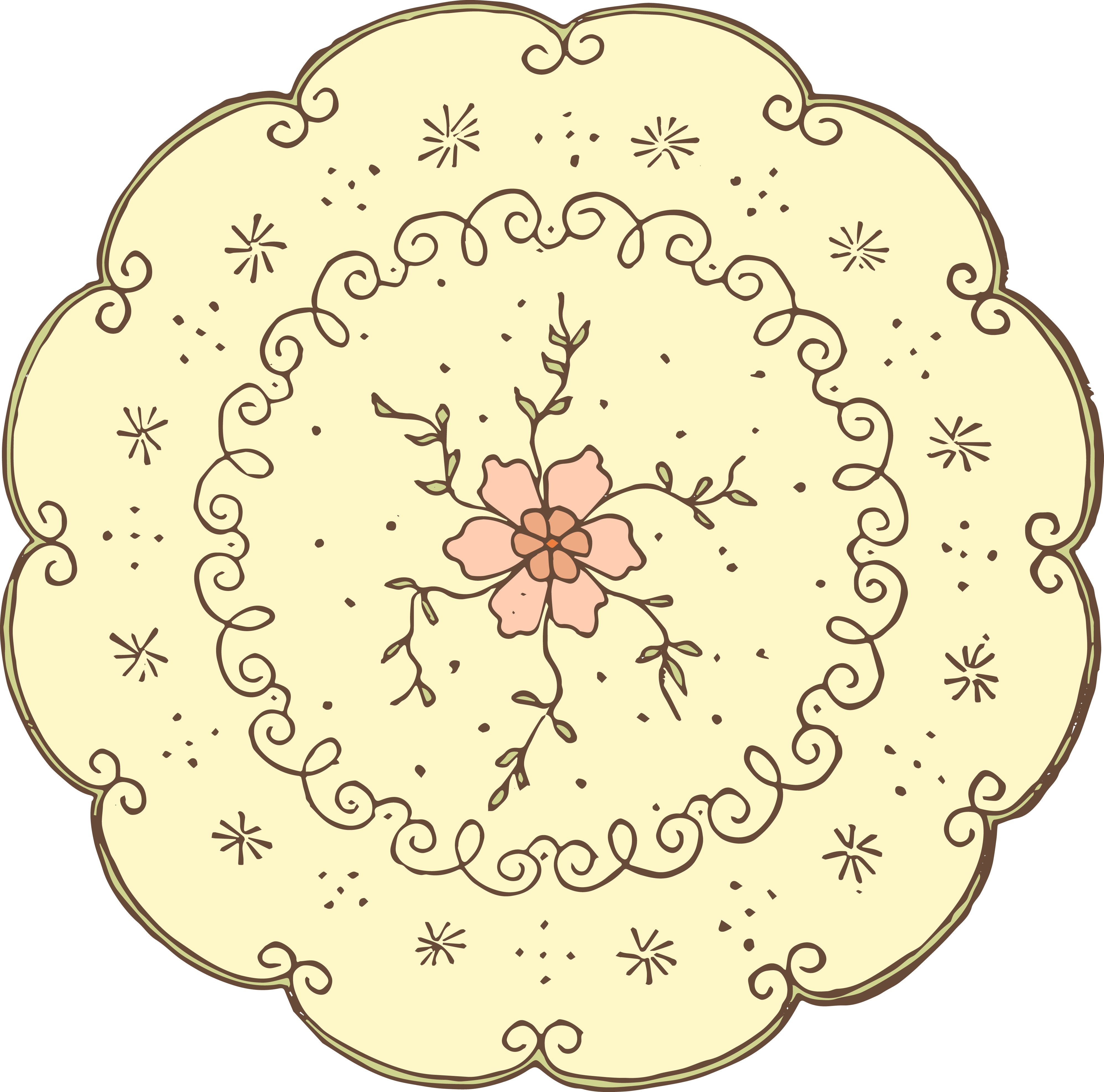Pink Doily Clip Art - Doilies Vintage Png Transparent Png - Large Size ...