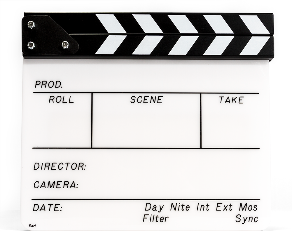 Film Slate Png Clipart - Large Size Png Image - PikPng