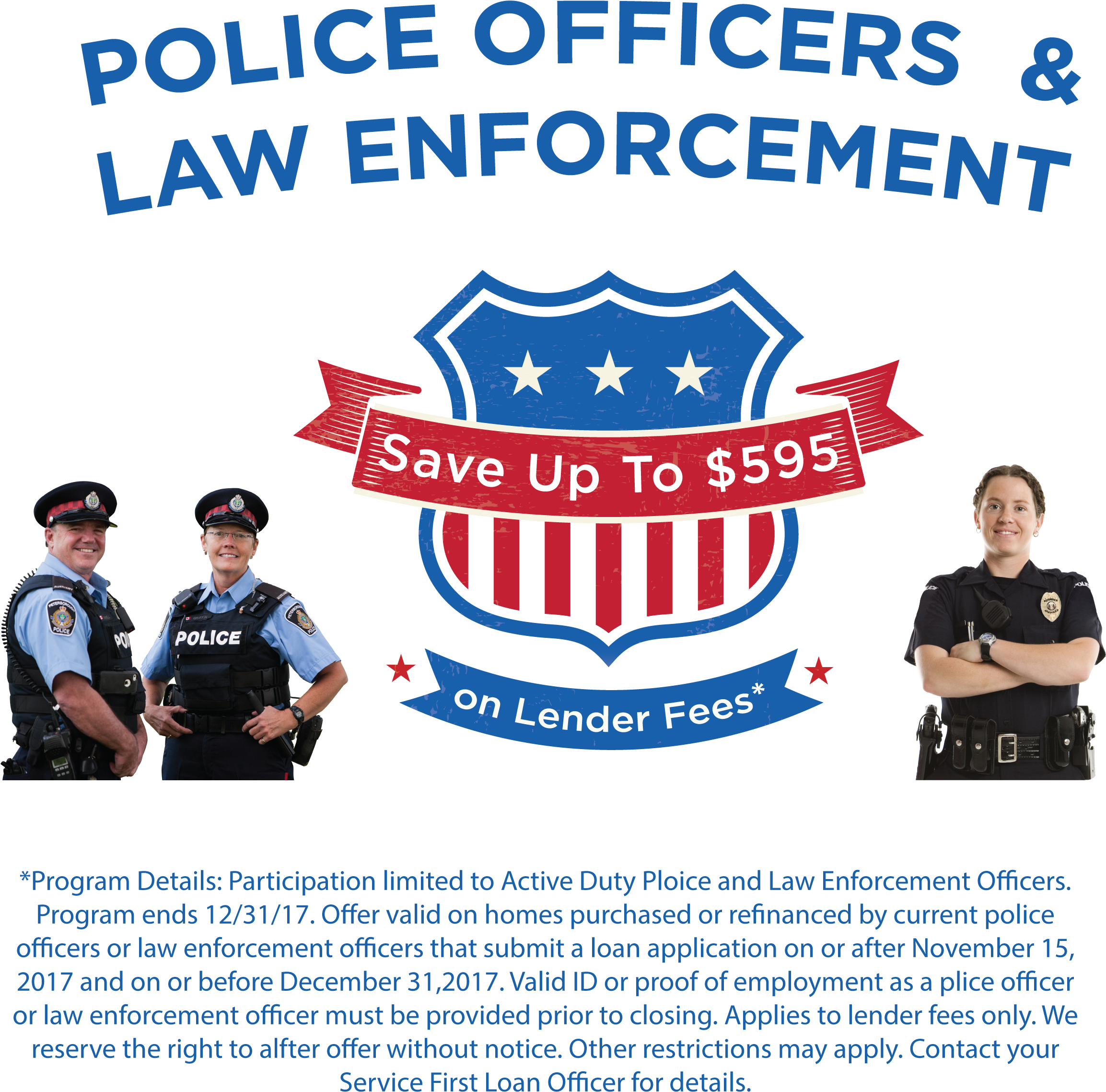 We Support Our Local Law Enforcement And Thank You - Banner Clipart ...