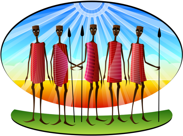 Tribal Clipart Tribal Art - Tribe Clipart - Png Download - Large Size ...