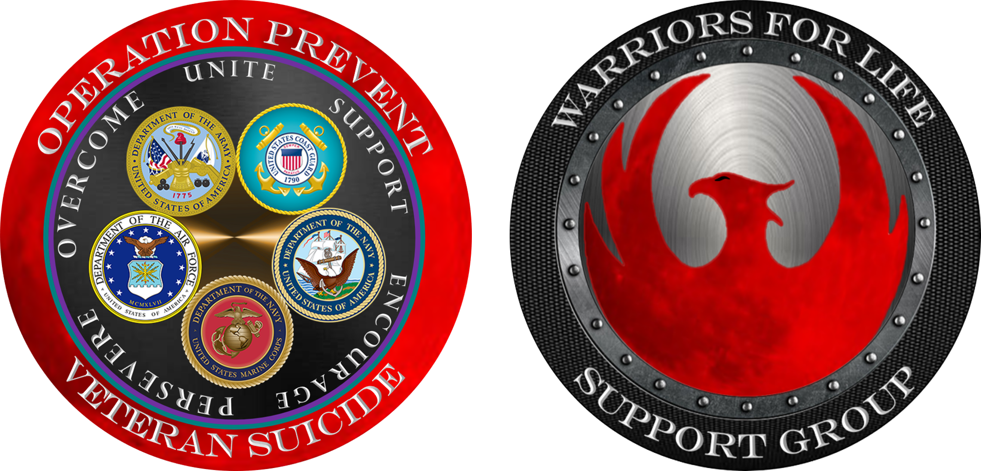 Warriors For Life Coin - Military Clipart - Large Size Png Image - PikPng