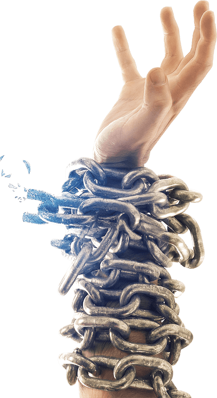 Breaking Out Of Chains Clipart - Large Size Png Image - PikPng