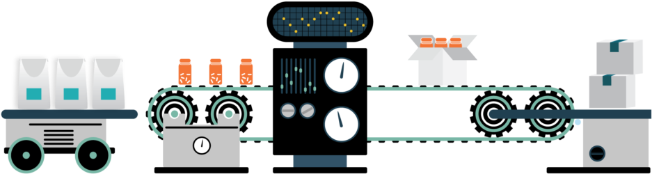 Vantage - Packaging Line Clipart - Large Size Png Image - PikPng