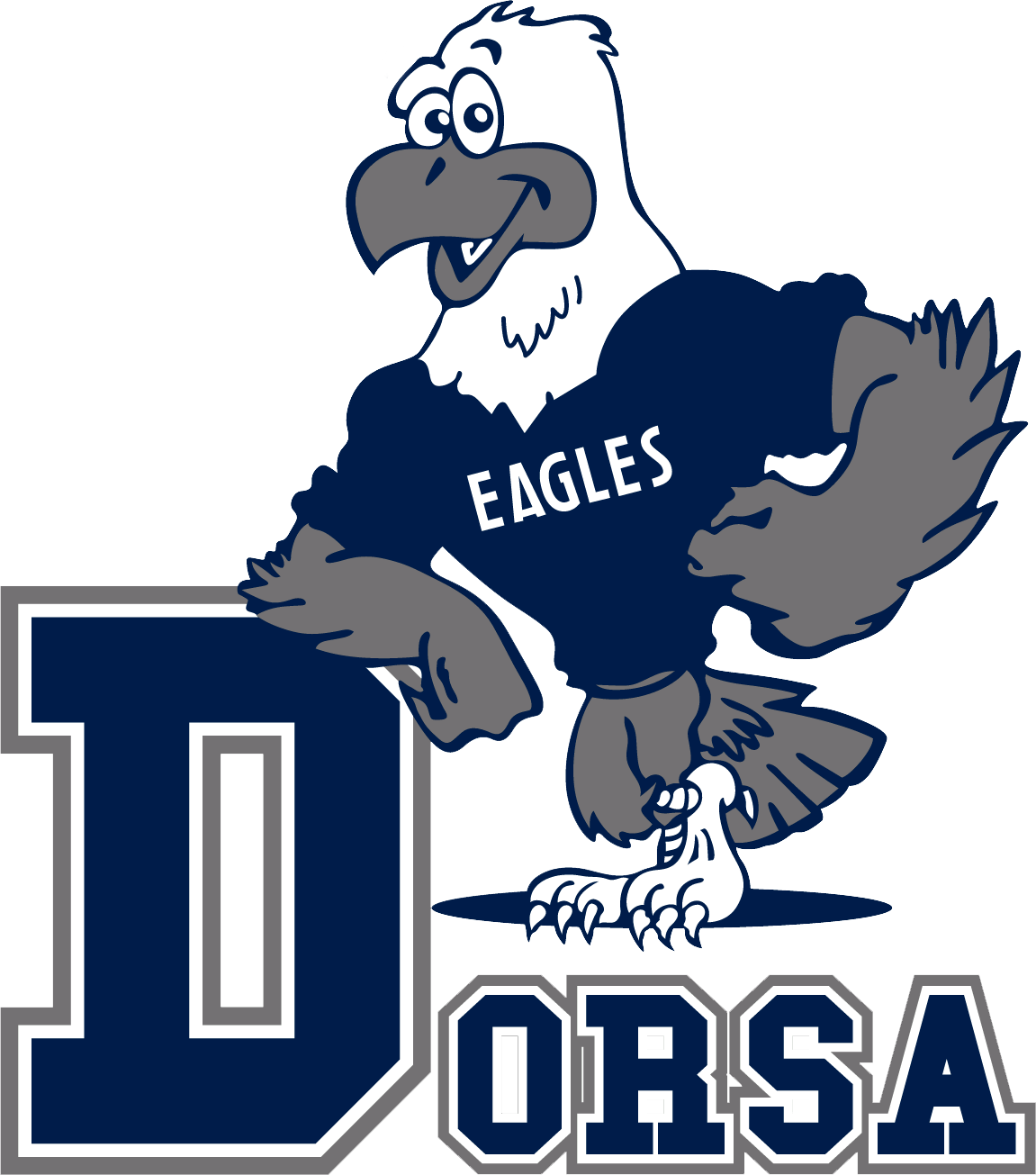 Dorsa Elementary School - Eagle Elementary School Mascot Clipart ...