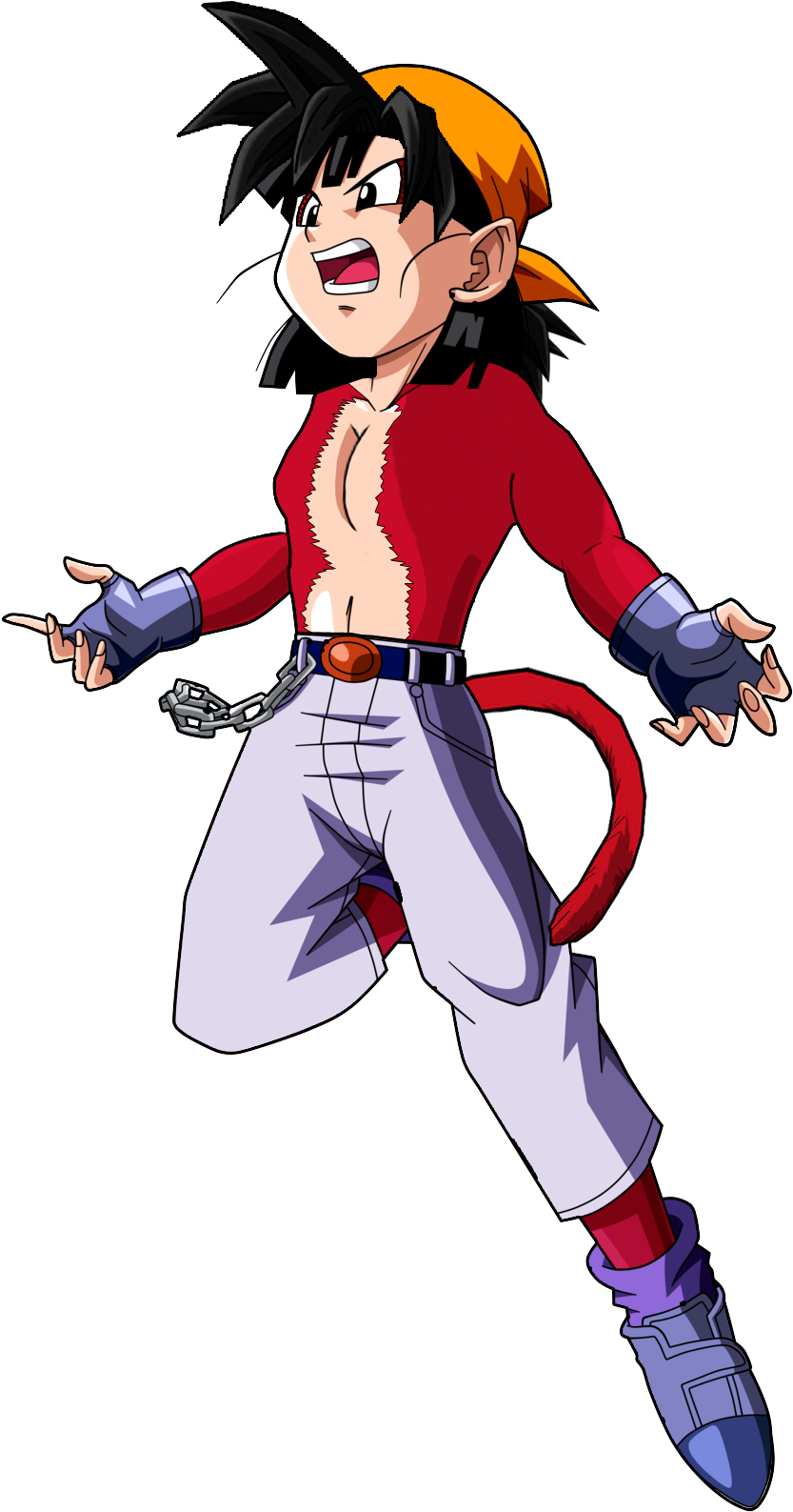 View Bm5wmt , - Pan Ssj 4 Clipart - Large Size Png Image - PikPng