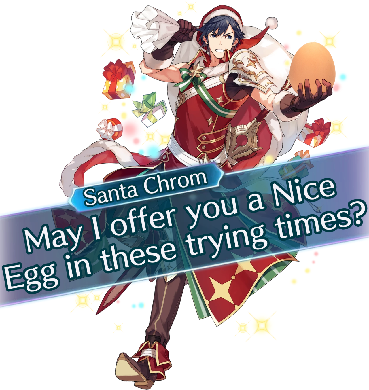 Sure Chrom Santa Chrom Fire Emblem - Fire Emblem Heroes Easter Chrom ...