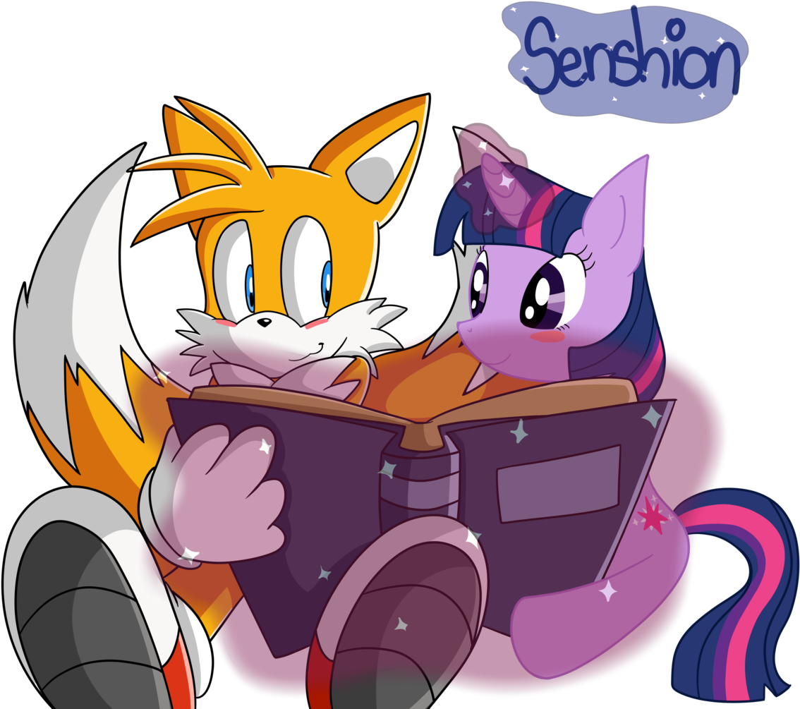 Download Senshion, Blushing, Crossover, Crossover Shipping, - Cartoon ...