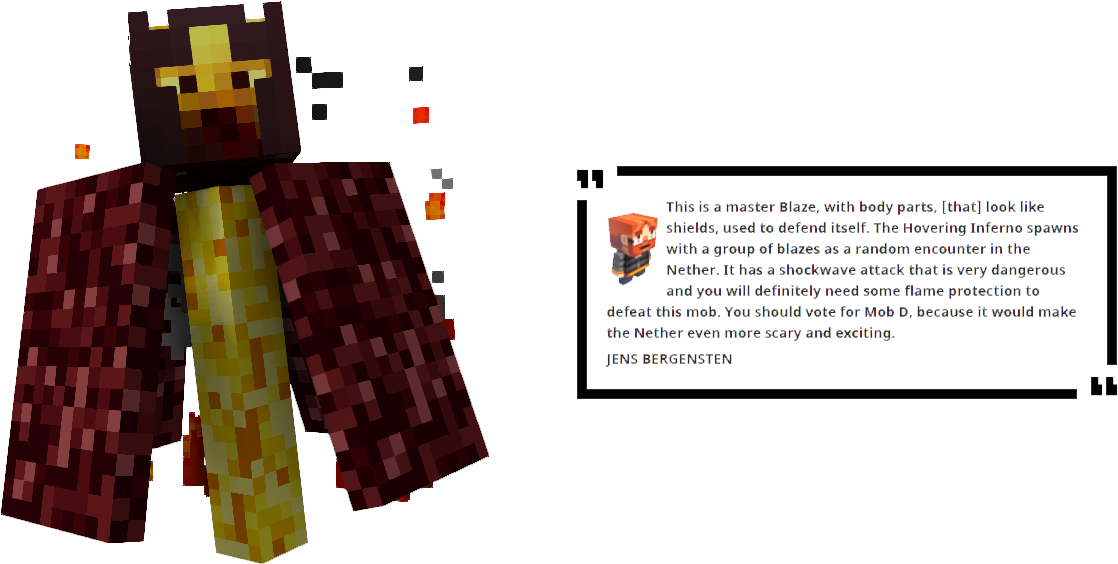 97scuhv - Minecraft 4 Minecon Mobs Clipart - Large Size Png Image - PikPng