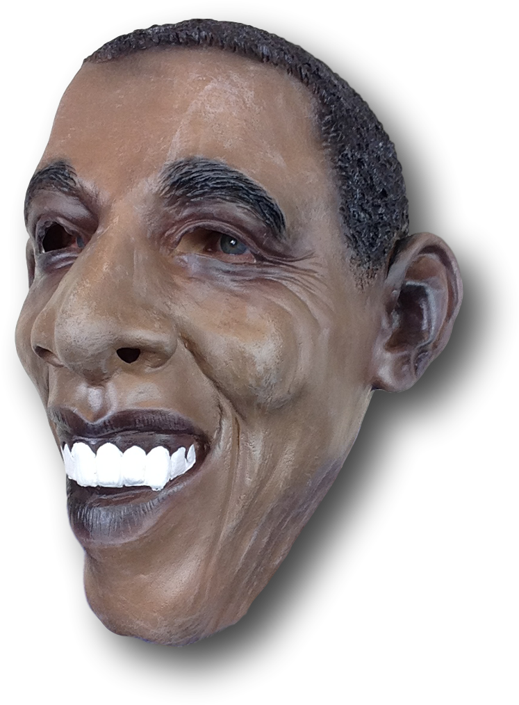 Obama Mask Png - Barack Obama Mask Png Clipart - Large Size Png Image ...