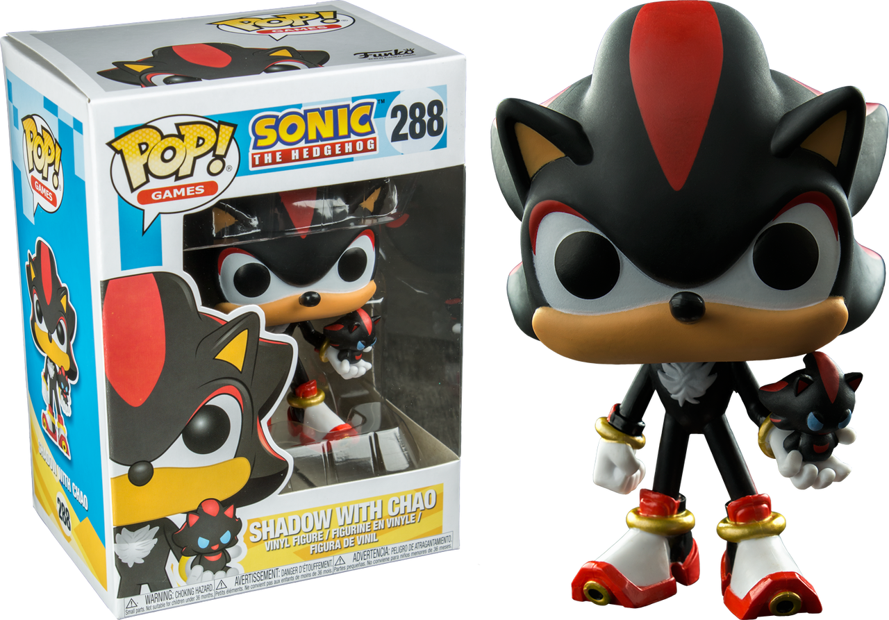 Shadow The Hedgehog Funko Pop Clipart - Large Size Png Image - PikPng