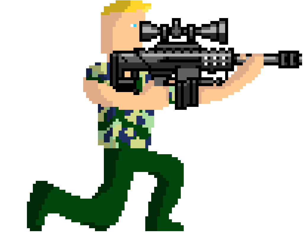 Sniper - Cartoon Clipart - Large Size Png Image - PikPng