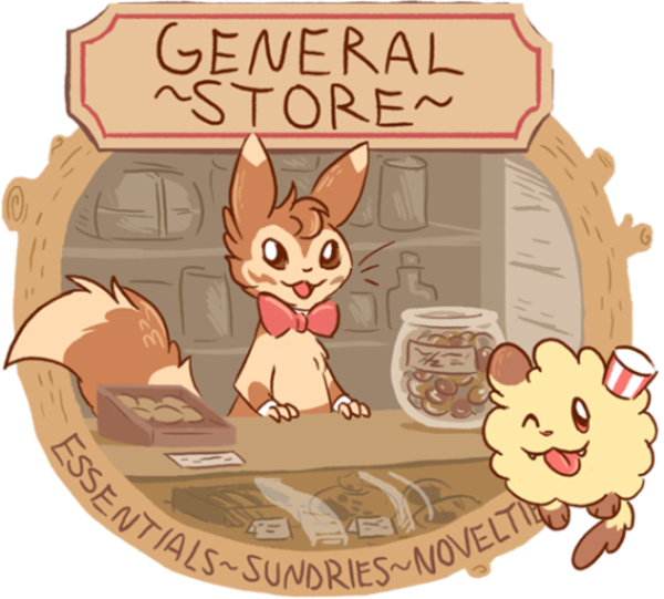 Pokémon - General Store - Cartoon Clipart - Large Size Png Image - PikPng