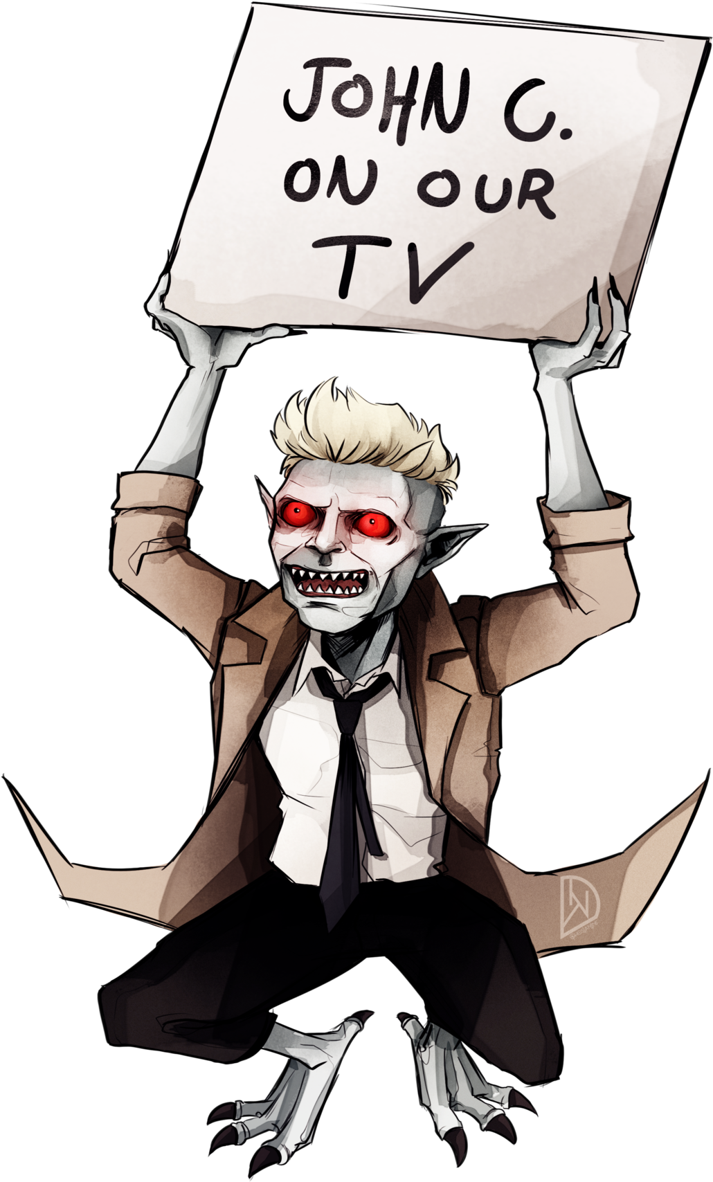 Here's Johnny - Cartoon Clipart - Large Size Png Image - PikPng