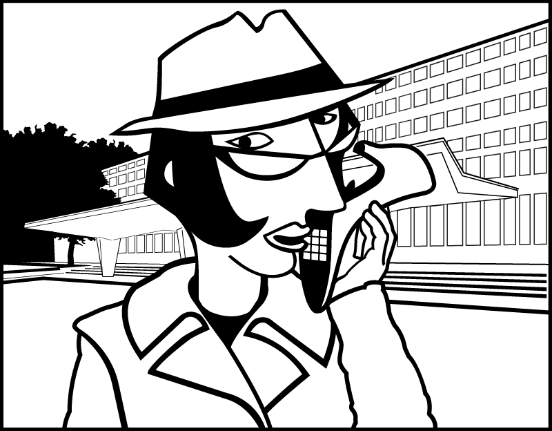 Vector Library Cia Book Central Intelligence Agency - Cartoon Clipart ...