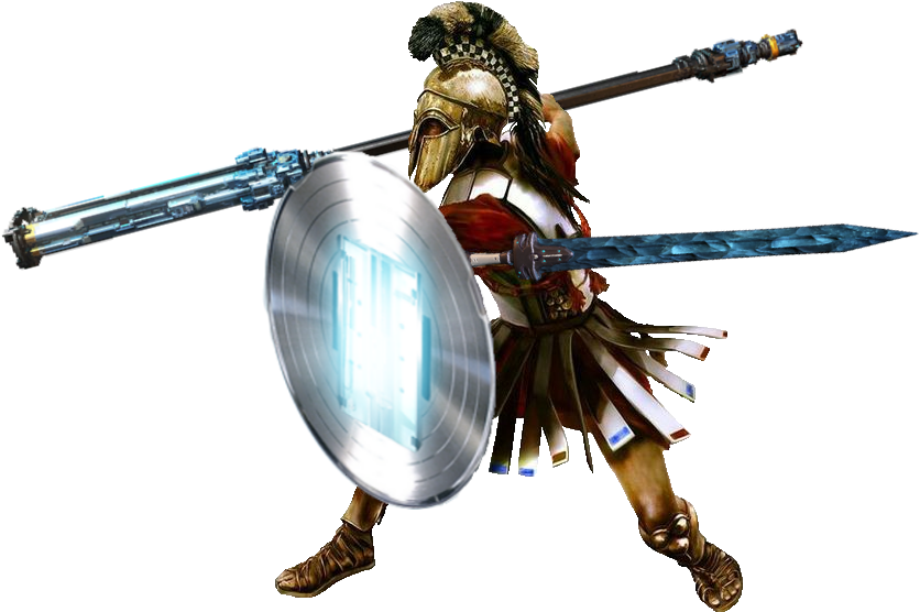 Mxo1smd - Greek Warrior Clipart - Large Size Png Image - PikPng