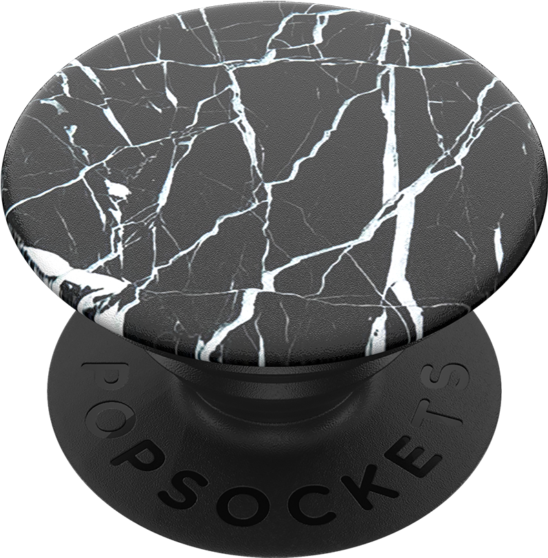 Black Marble, Popsockets - Black Marble Popsocket Clipart - Large Size Png Image - PikPng