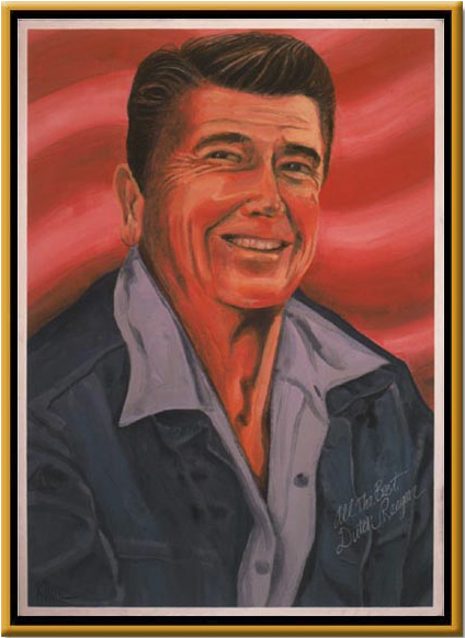 President Ronald Wilson Reagan - Gentleman Clipart - Large Size Png ...