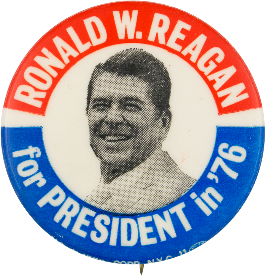 Reagan For President In '76 - Emblem Clipart - Large Size Png Image ...